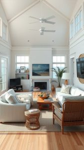 29+ Coastal Cottage Living Room Ideas to Refresh Your Space – Gardening ...