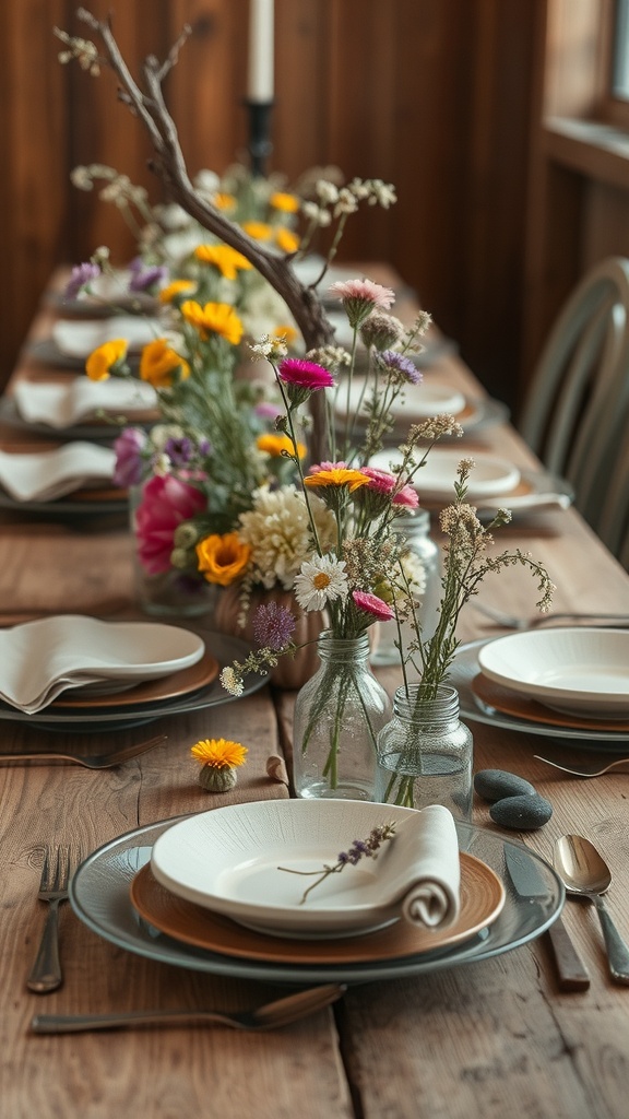 29+ Stunning Wildflower Centerpiece and Table Setting Ideas – Gardening ...