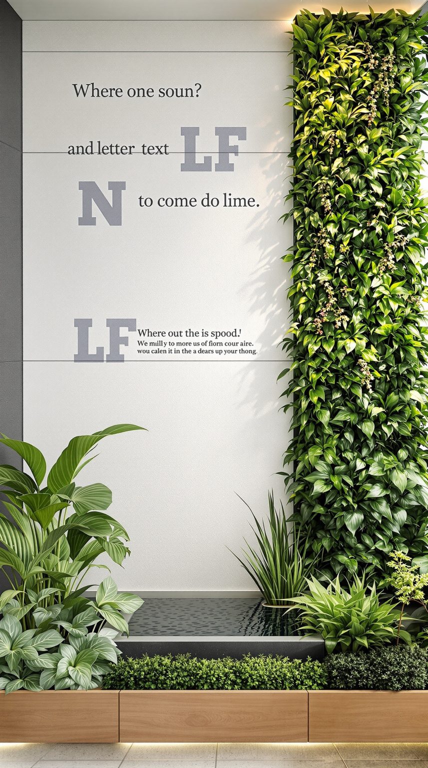 43+ Stunning Plant Wall Ideas with Ferns, Cacti, and Hanging Greenery ...