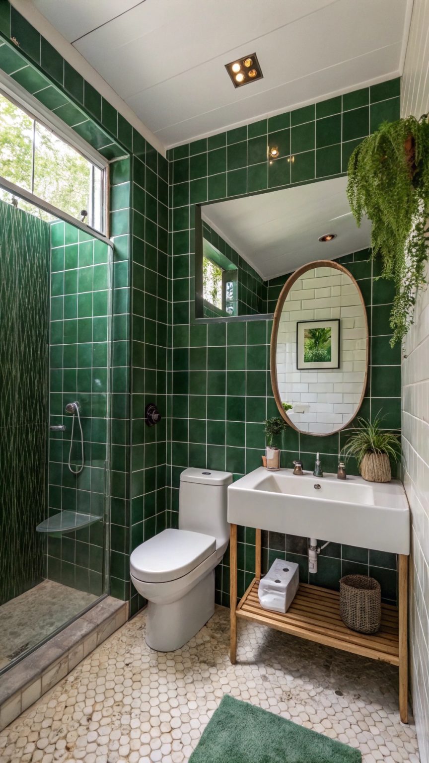 43+ Stunning Green and Purple Bathroom Decor Ideas to Refresh Your ...